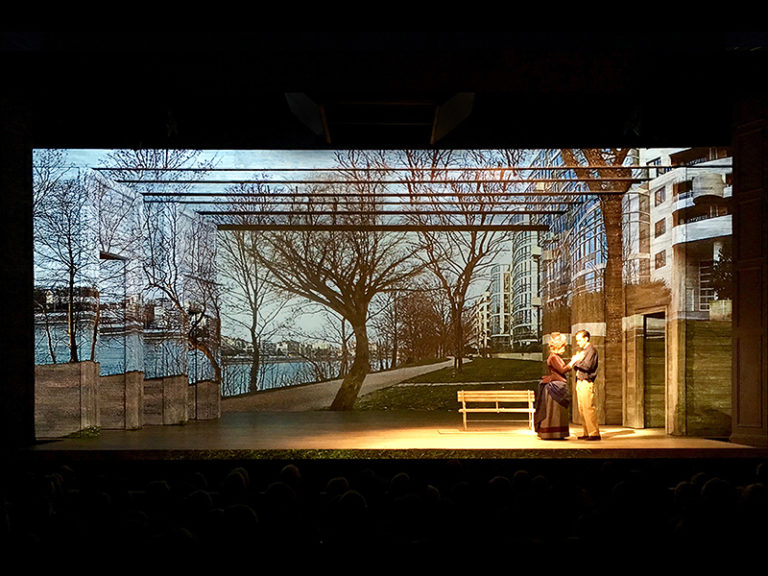 SUNDAY IN THE PARK WITH GEORGE - Borovay Design, Inc | Projection ...